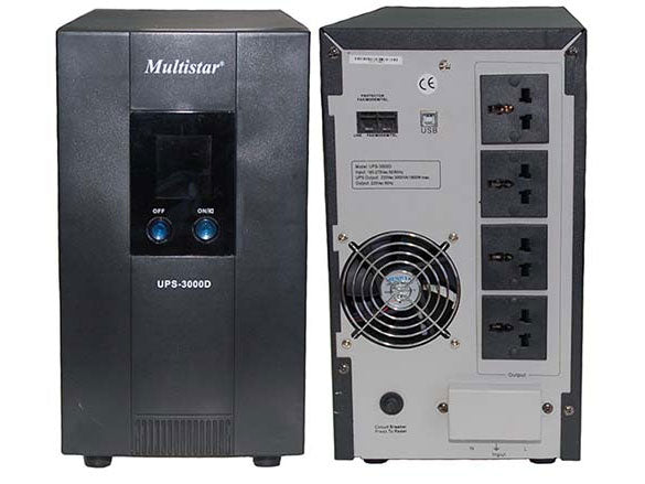 Multistar® 3000D UPS System for Computer 220-240V 50/60HZ