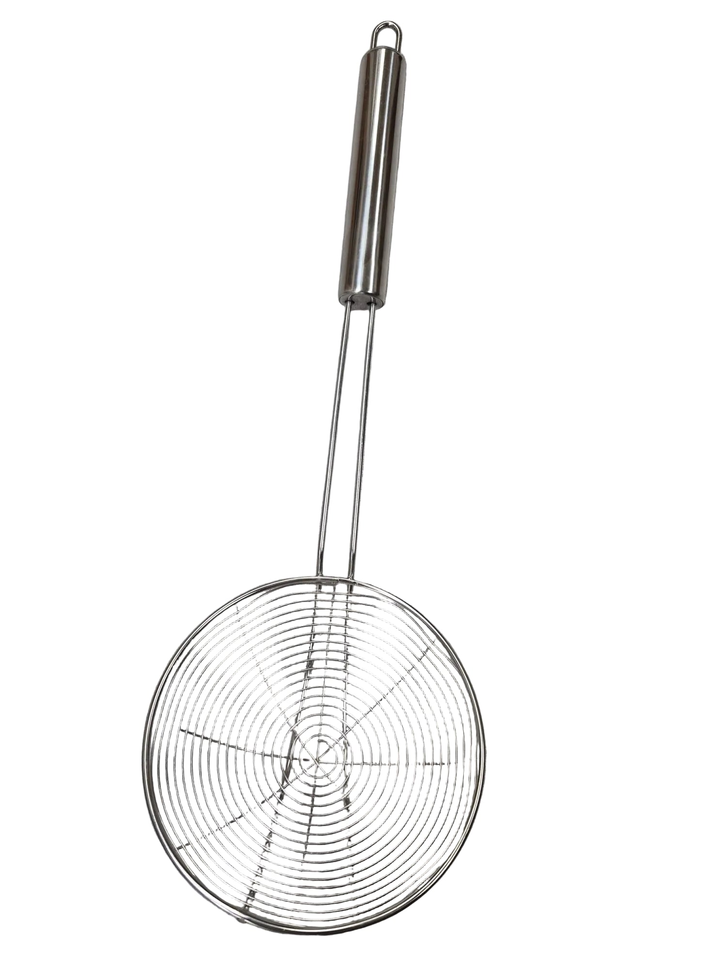 TABAKH Puri Strainer 18 cm Stainless Steel Jhar for Cooking & Frying,