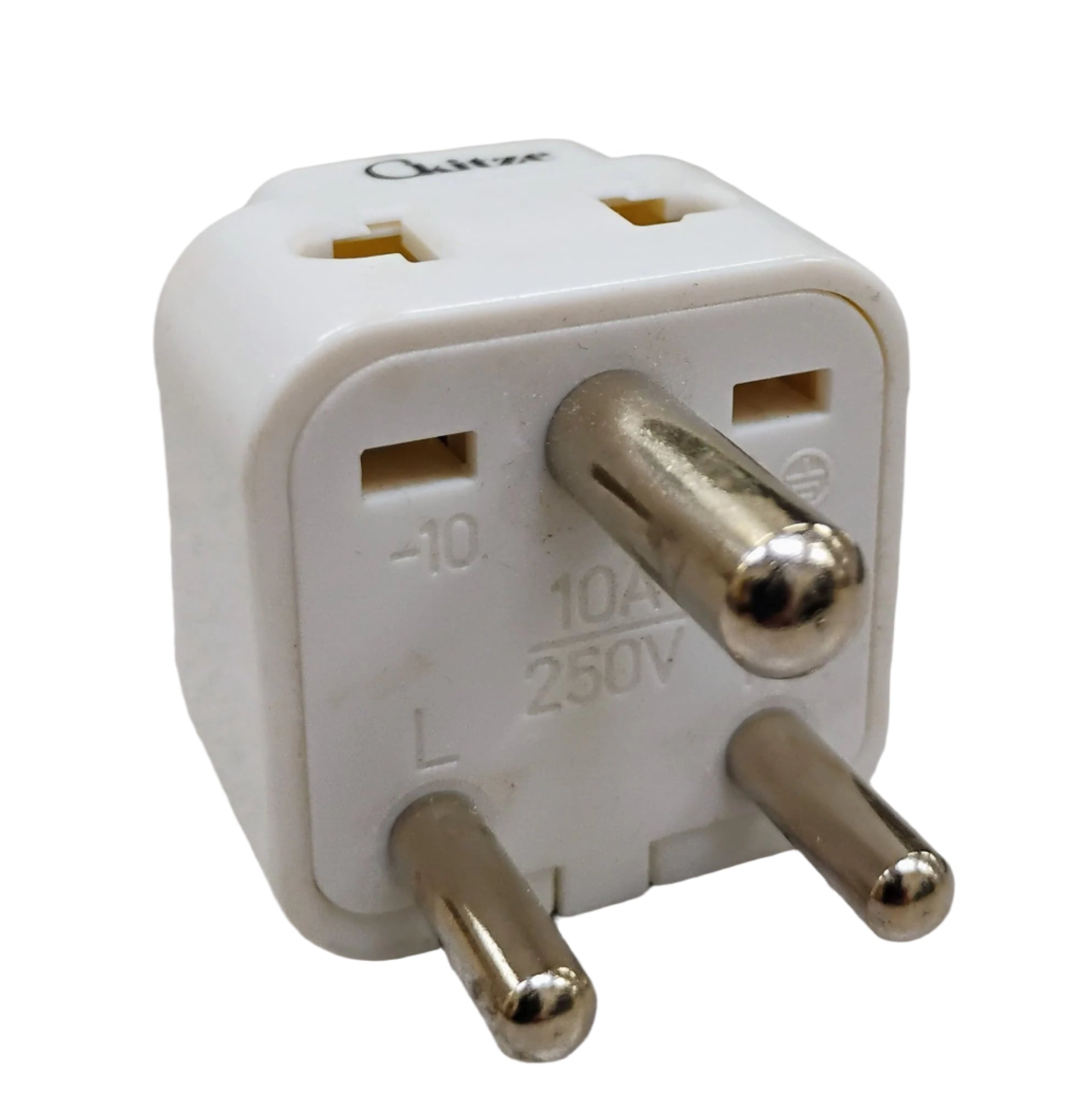 Grounded 2 in 1 Plug Adapter - Type D India, Africa