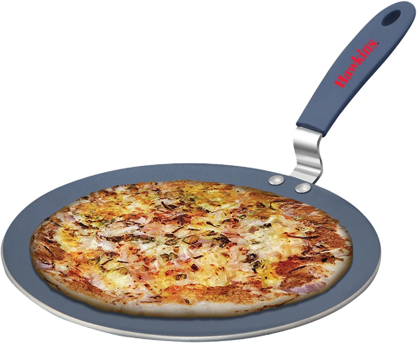 HAWKINS Ceramic Nonstick Tava 26 cm Diameter, Induction Paratha Tawa G