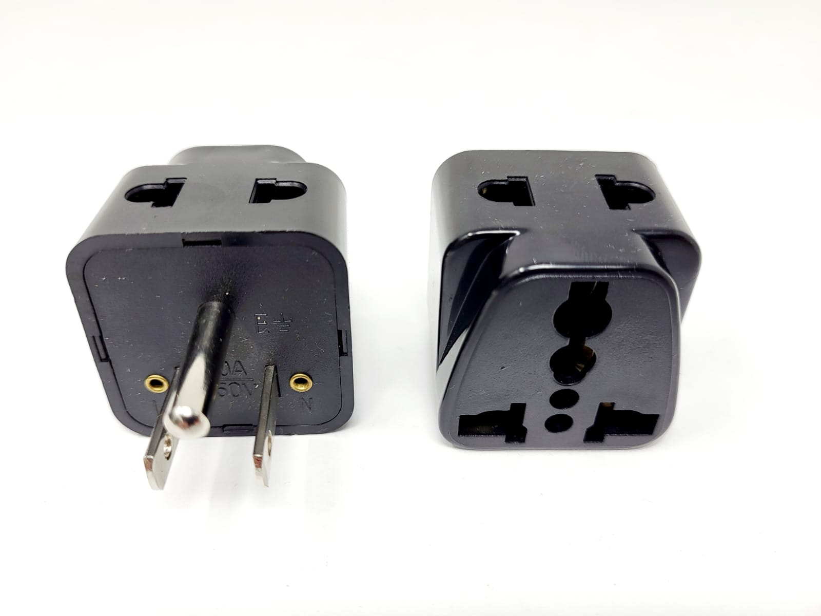 Grounded 2 in 1 Plug Adapter Type B for USA, Japan, Canada