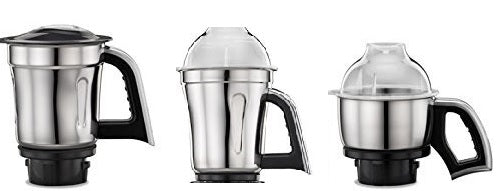 Preethi Steele Jars Set of Three