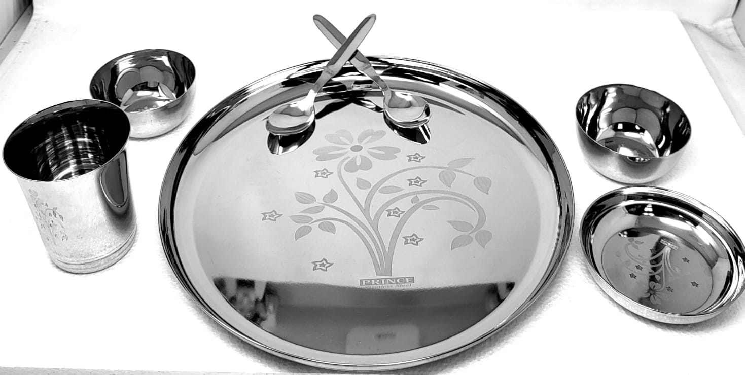 Tabakh Buffet Stainless Steel Set